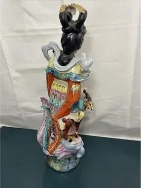 Art | 24 In Chinese Porcelain Guanyin Statue Goddess Of Mercy W ...